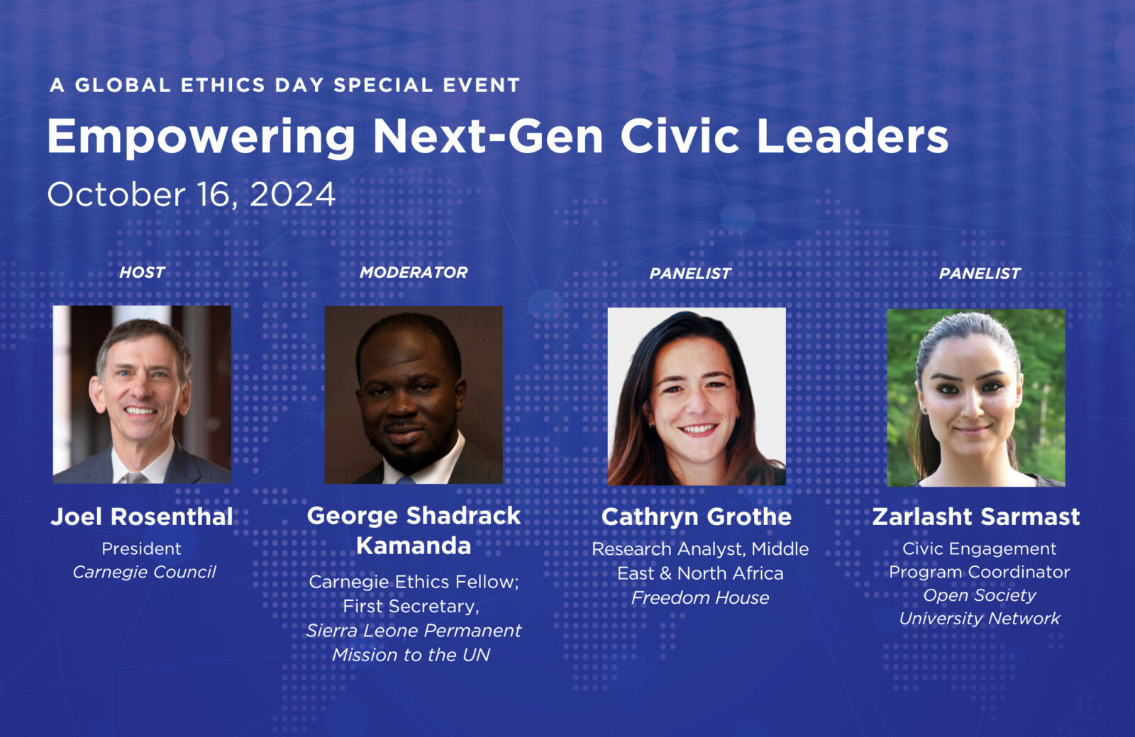 Empowering Next-Gen Civic Leaders | Carnegie Council for Ethics in ...