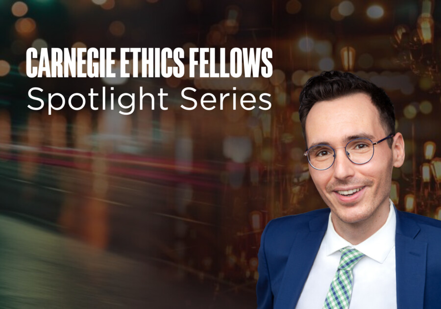 A Conversation with Carnegie Ethics Fellow Bojan Francuz | Carnegie ...