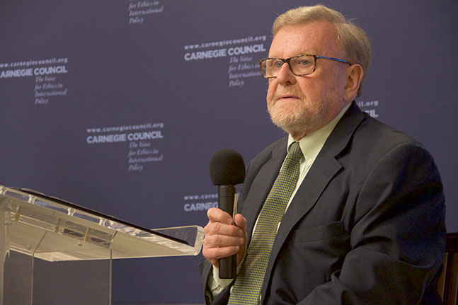 Carnegie Council Senior Fellow David Speedie is Founding Member of The ...