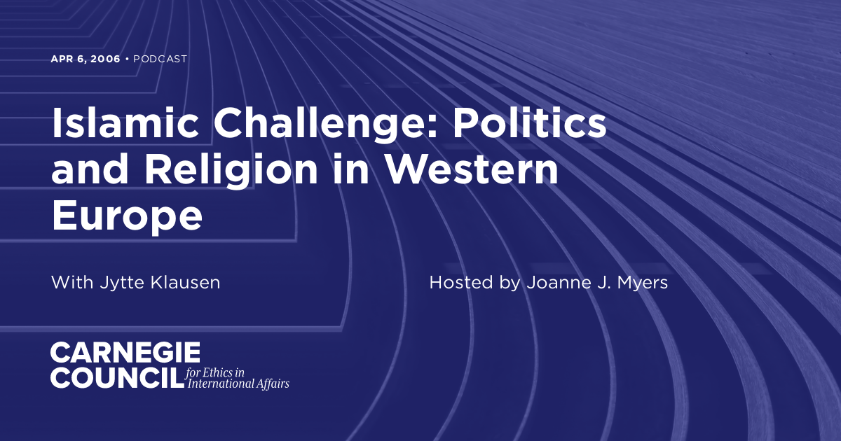 Islamic Challenge: Politics and Religion in Western Europe | Carnegie ...