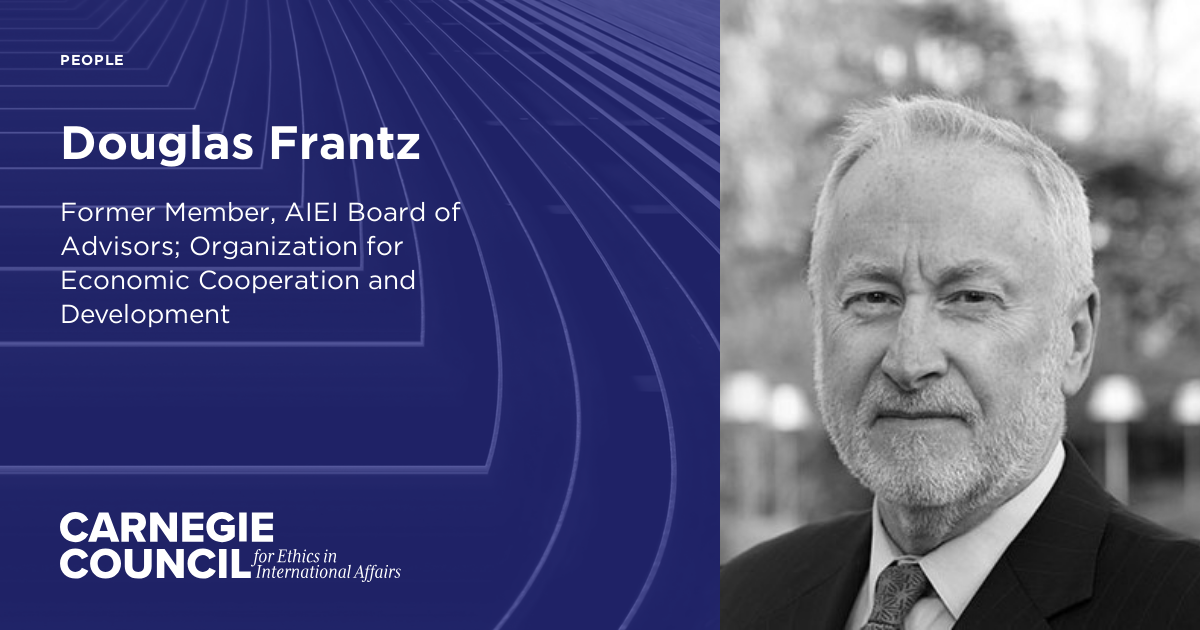Douglas Frantz | Carnegie Council for Ethics in International Affairs