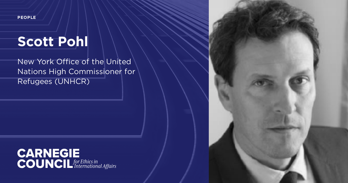 Scott Pohl | Carnegie Council for Ethics in International Affairs