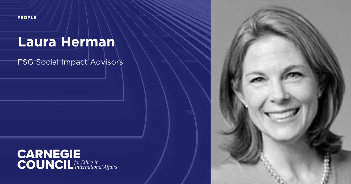 Laura Herman | Carnegie Council for Ethics in International Affairs