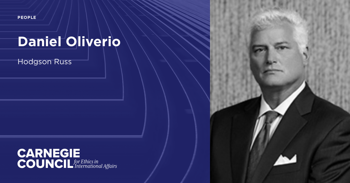 Daniel Oliverio | Carnegie Council for Ethics in International Affairs