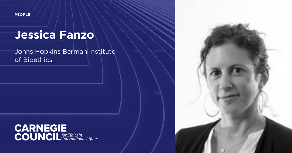 Jessica Fanzo | Carnegie Council for Ethics in International Affairs