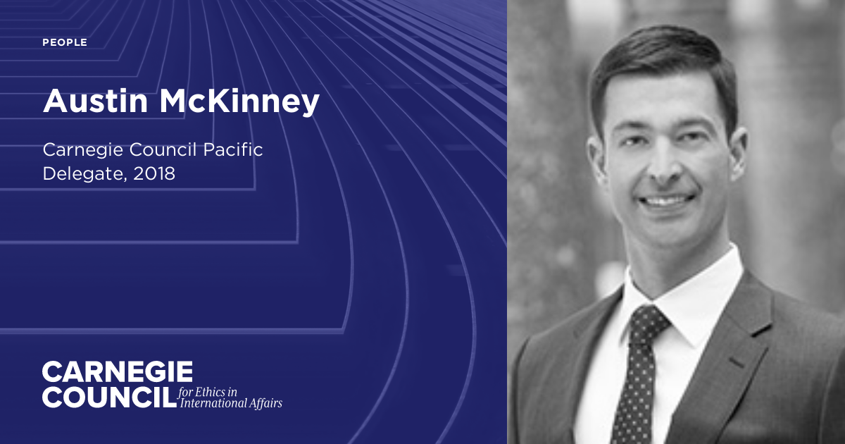 Austin McKinney | Carnegie Council for Ethics in International Affairs